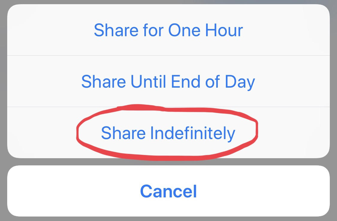 You can run, but you can’t hide – unless you stop sharing your location ...